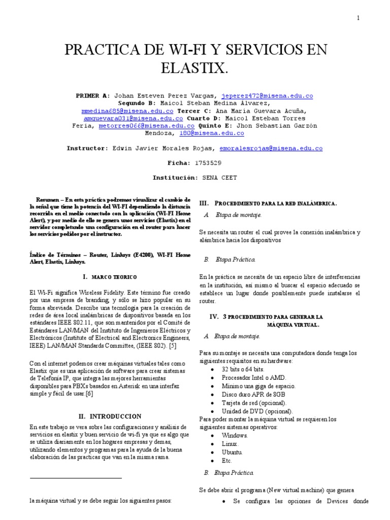 Practica 2 IEEE-convertido - MICHAEL ESTEBAN TORRES FERIA | Descargar ...