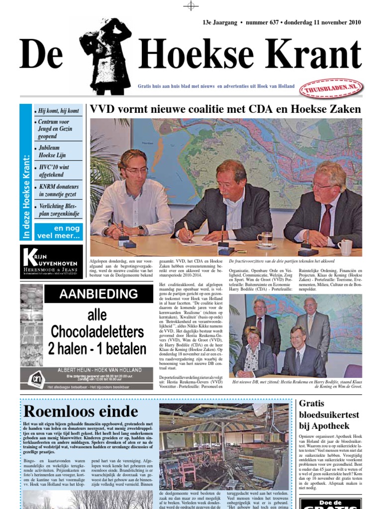 Hoekse Krant Week 45 | PDF