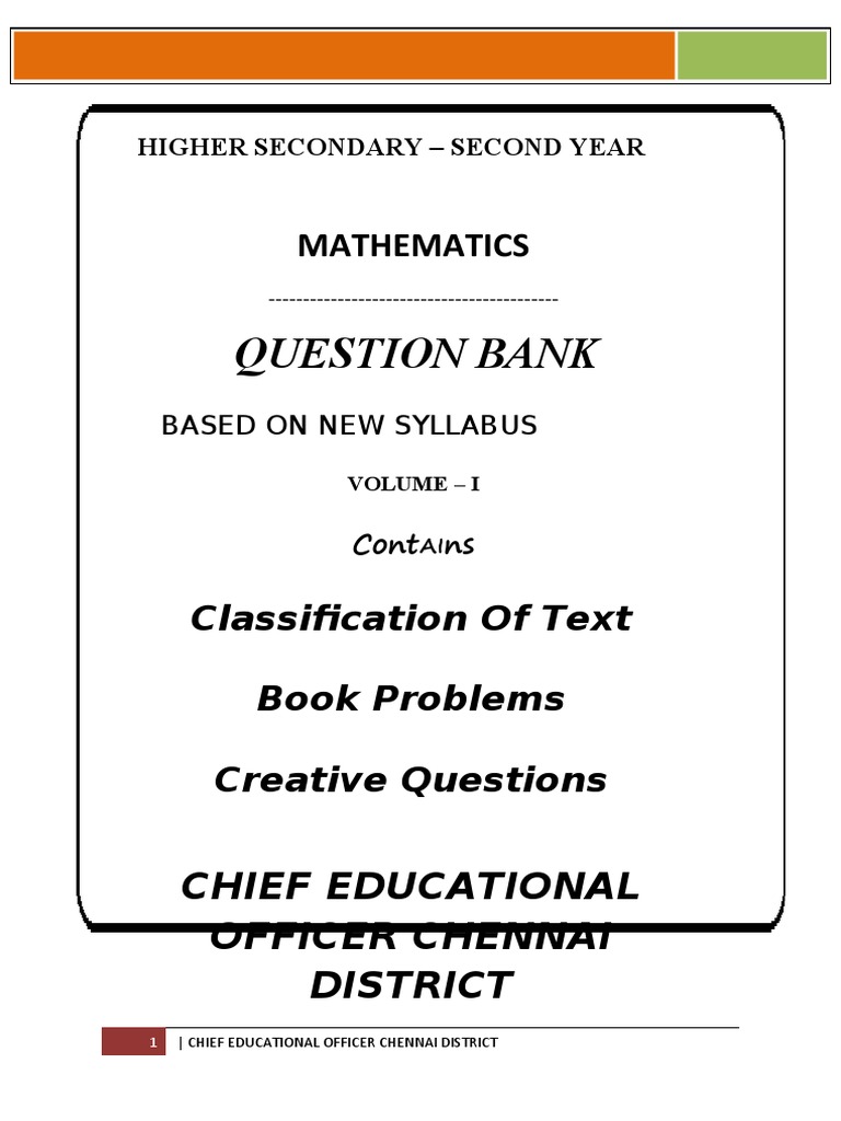 MATHS - 12th Std. Tamil Medium (VOLUME 1) | PDF | Peacekeeping | Rwanda
