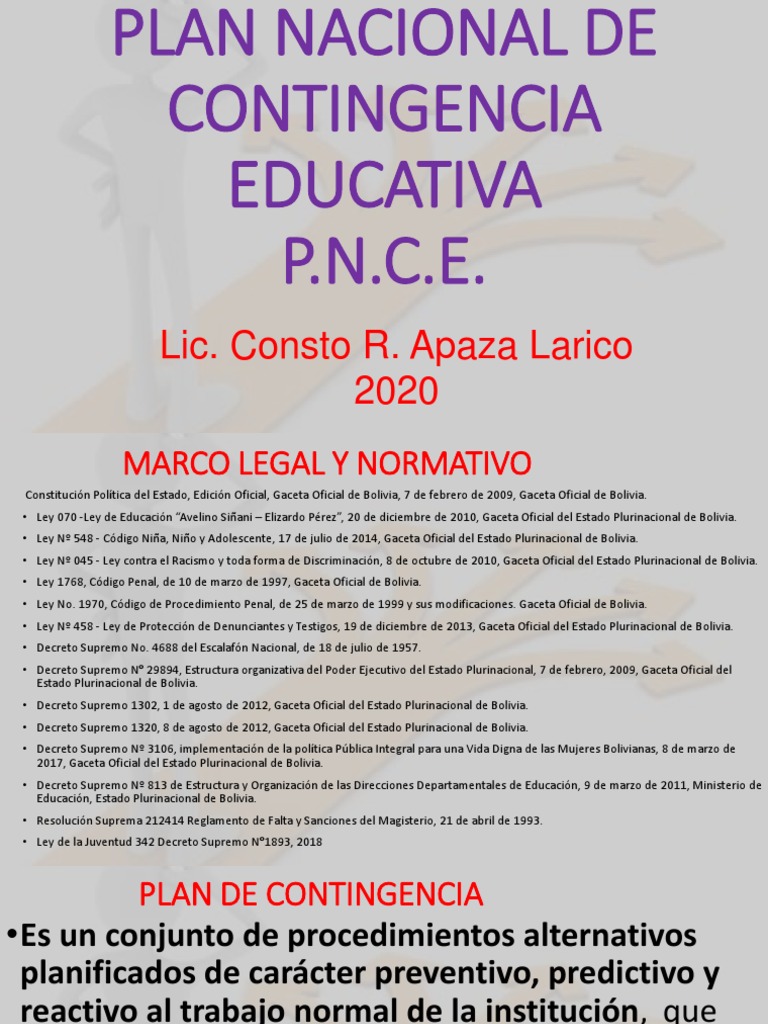PNCE | PDF | Bolivia | Evaluación
