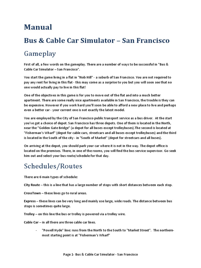 Manual PDF | PDF | Tram | Bus