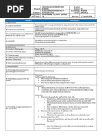 DLP Cot Music6 q1w5 | PDF | Teachers | Learning