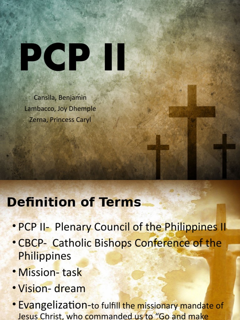 Pcp Ii Pdf Catholic Church Second Vatican Council