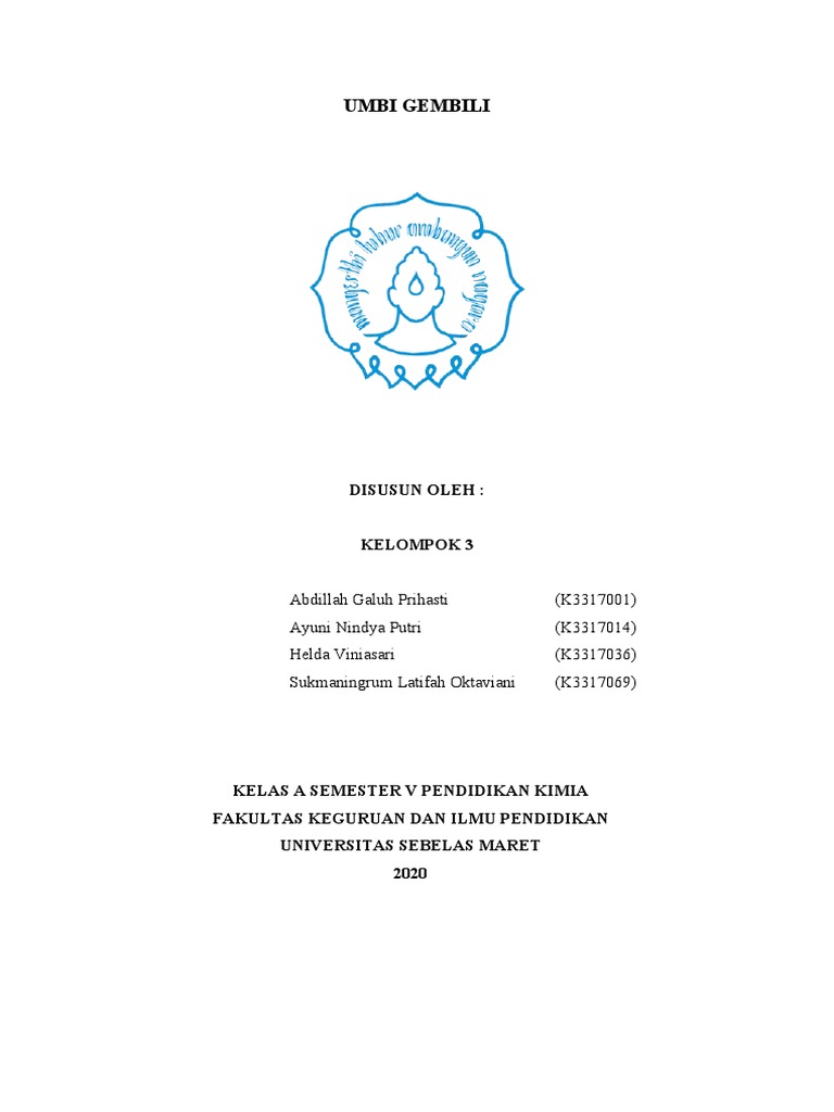 Umbi Gembili | PDF