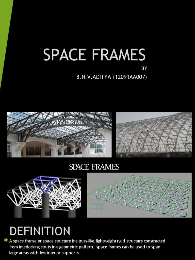 Spaceframes 160206033433 | PDF | Building Engineering | Civil Engineering
