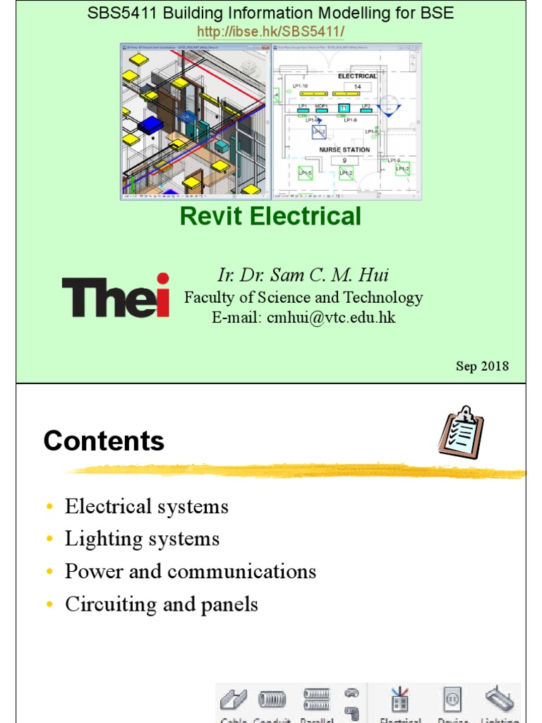 Revit Electrical | PDF | Autodesk Revit | Electrical Wiring