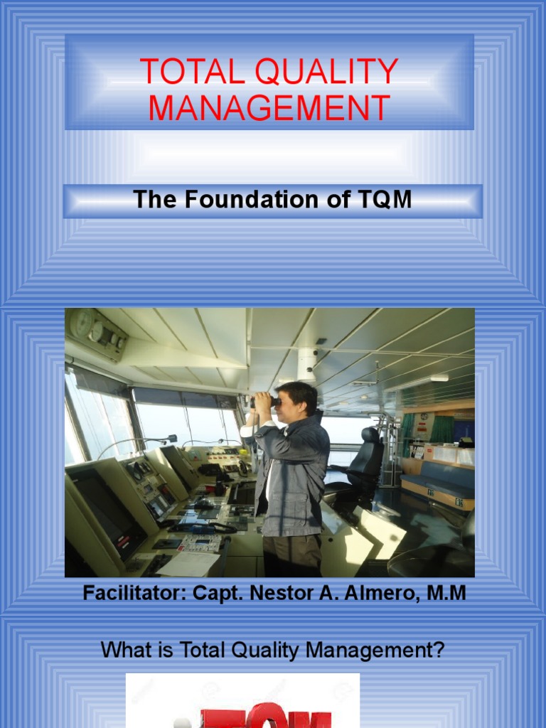 The Foundation of Total Quality Management | PDF | Quality Management ...