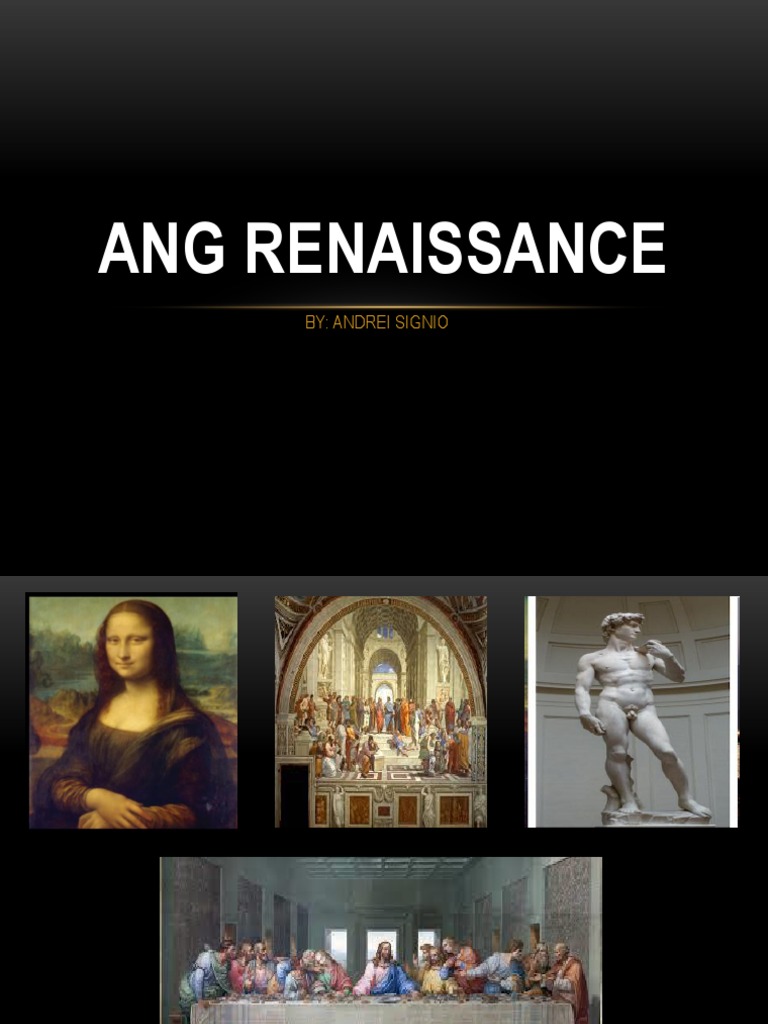 Ang Renaissance PDF | PDF