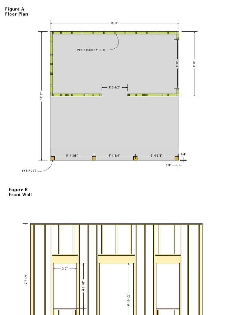 2012 Shed Techart | PDF | Framing (Construction) | Economic Sectors