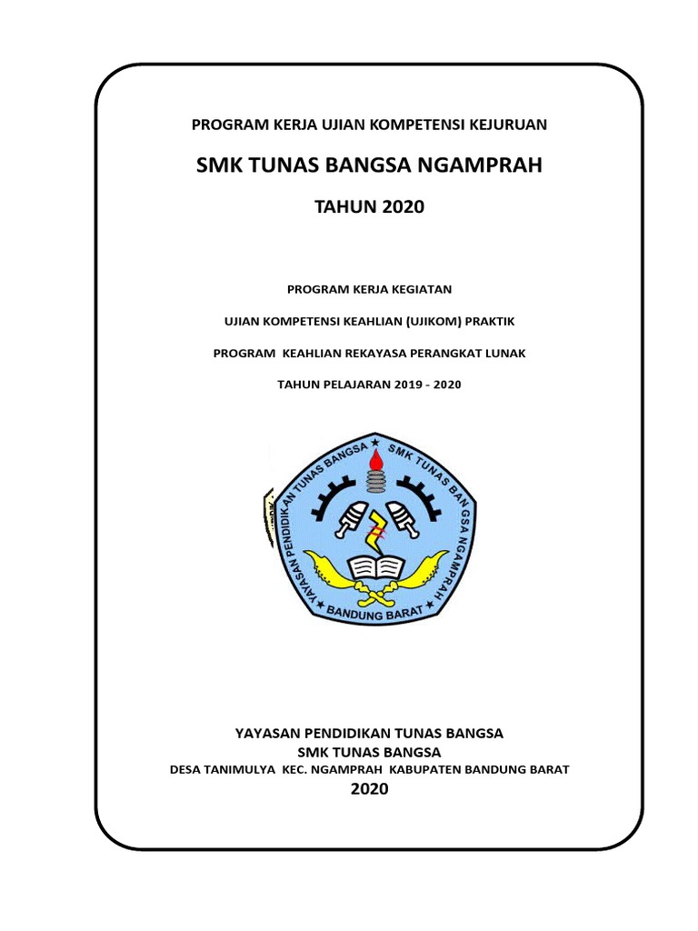 Program Kerja Ujikom 19 | PDF