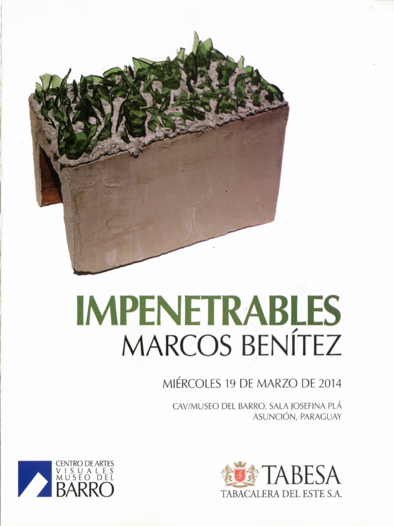 Catalogo Marcos Benitez PDF | PDF