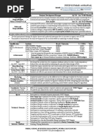 IIM CV Template | PDF