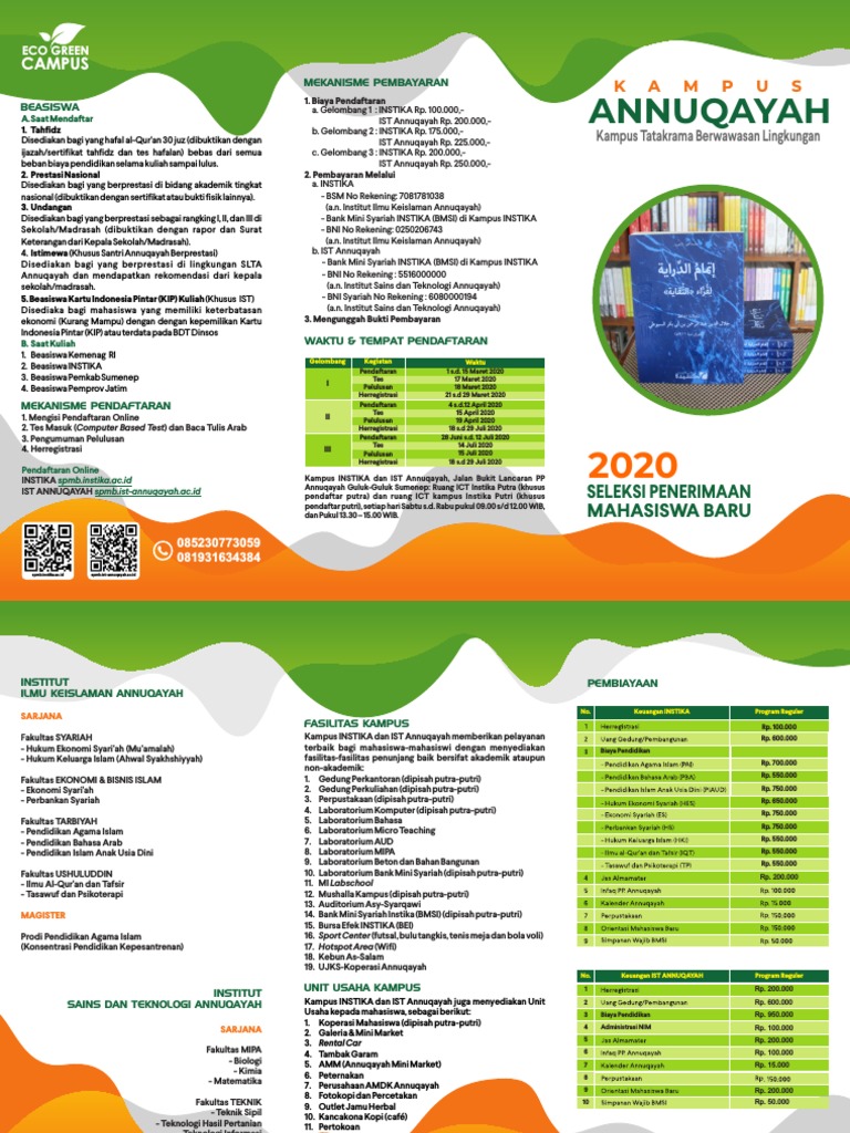 Brosur SPMB 2020 | PDF