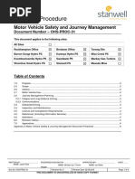 Journey Management Plan Template (A374101) | PDF | Vehicles | Risk