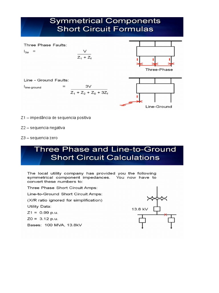 Fault Current Calculation | PDF | Transformer | Electric Power Transmission