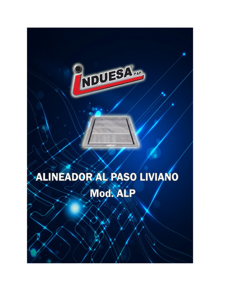 D055-Alineador Al Paso Liviano INDUESA Indupack - ALP | PDF | Bogotá | Software