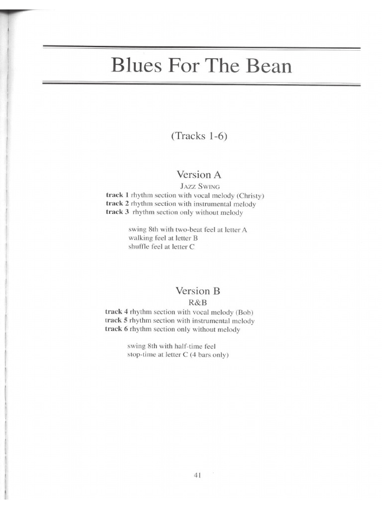 Blues Scatitudes - Bob Stoloff | PDF