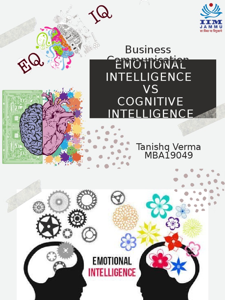 Emotional Intelligence Vs Cognitive Intelligence | PDF | Emotional ...
