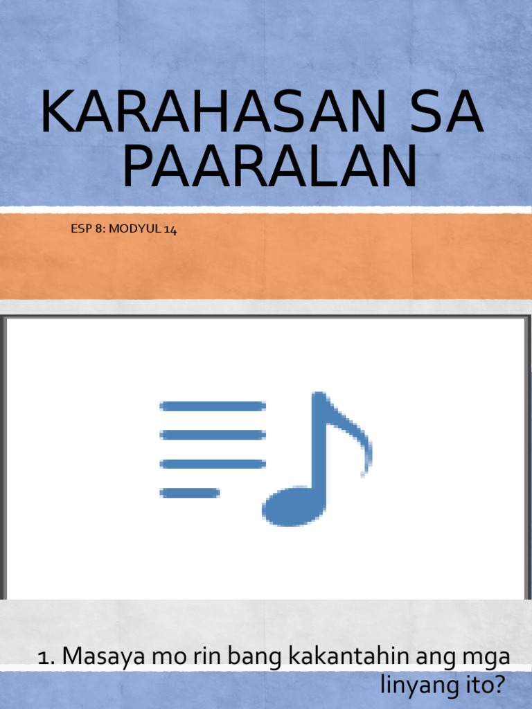 Karahasan Sa Paaralan | PDF