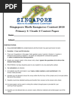 Math Kangaroo Practice Problems (Grades 1-8) | PDF | Geometry ...