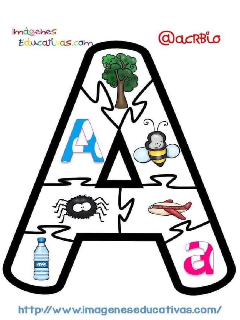 Vocales - Rompecabezas | PDF