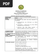 Lesson Plan Sa Lakbay Sanaysay | PDF