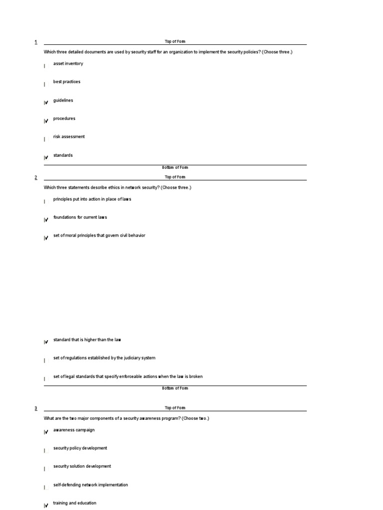 CCNAS Chapter 9 - CCNA Security - Implementing Network Security | PDF | Computer Security | Security