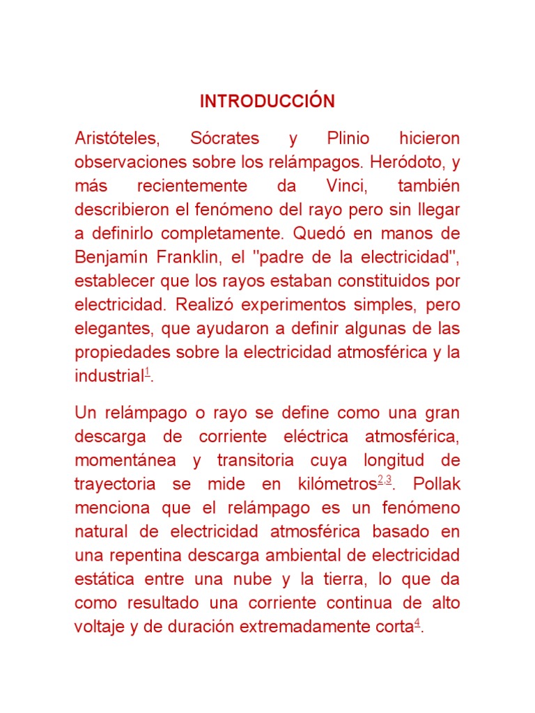 Trabajo de Investigacion FULGURACION | PDF | Relámpago | Quemar