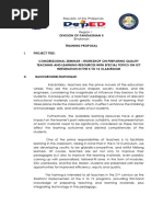 Benchmarking Proposal and Narrative Report | PDF | Benchmarking | Focus ...