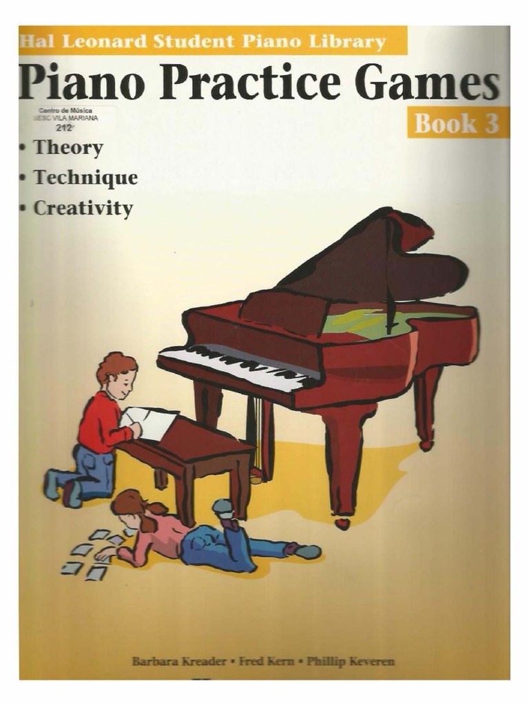 Piano Practice Games Book 3 Pdf Pdf