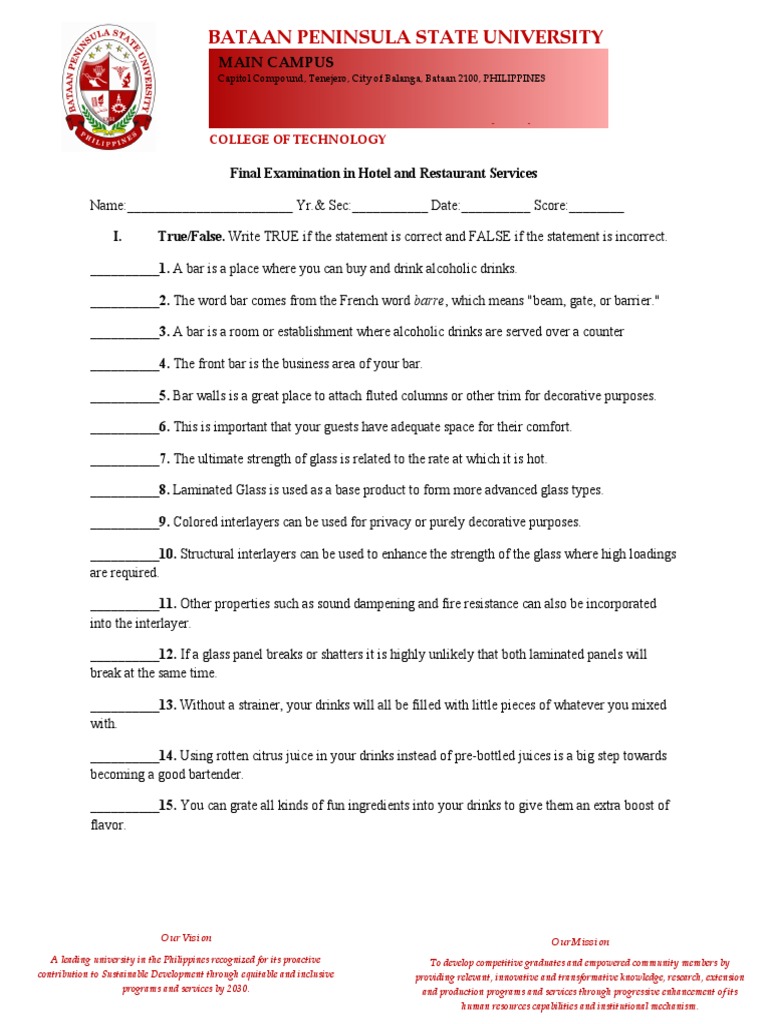 Blank BPSU Template | PDF | Glasses | Sustainable Development