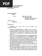 Sample Reply To Answer With Counterclaims | PDF | Lawsuit | Government