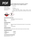 MSDS Alkohol 70% | PDF
