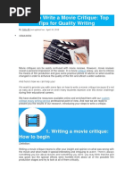 Film Review How | PDF | Close Up | Cinderella