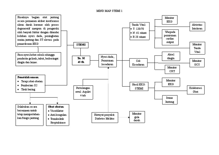 Mind Map Stemi 1 Fix | PDF