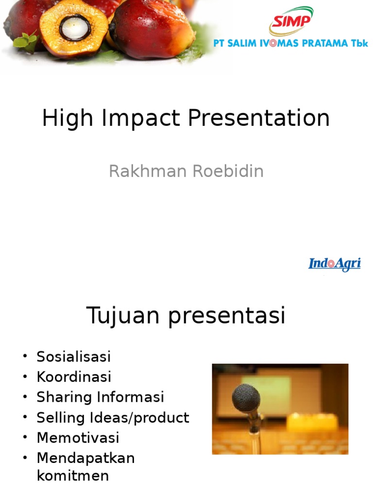 High Impact Presentation | PDF