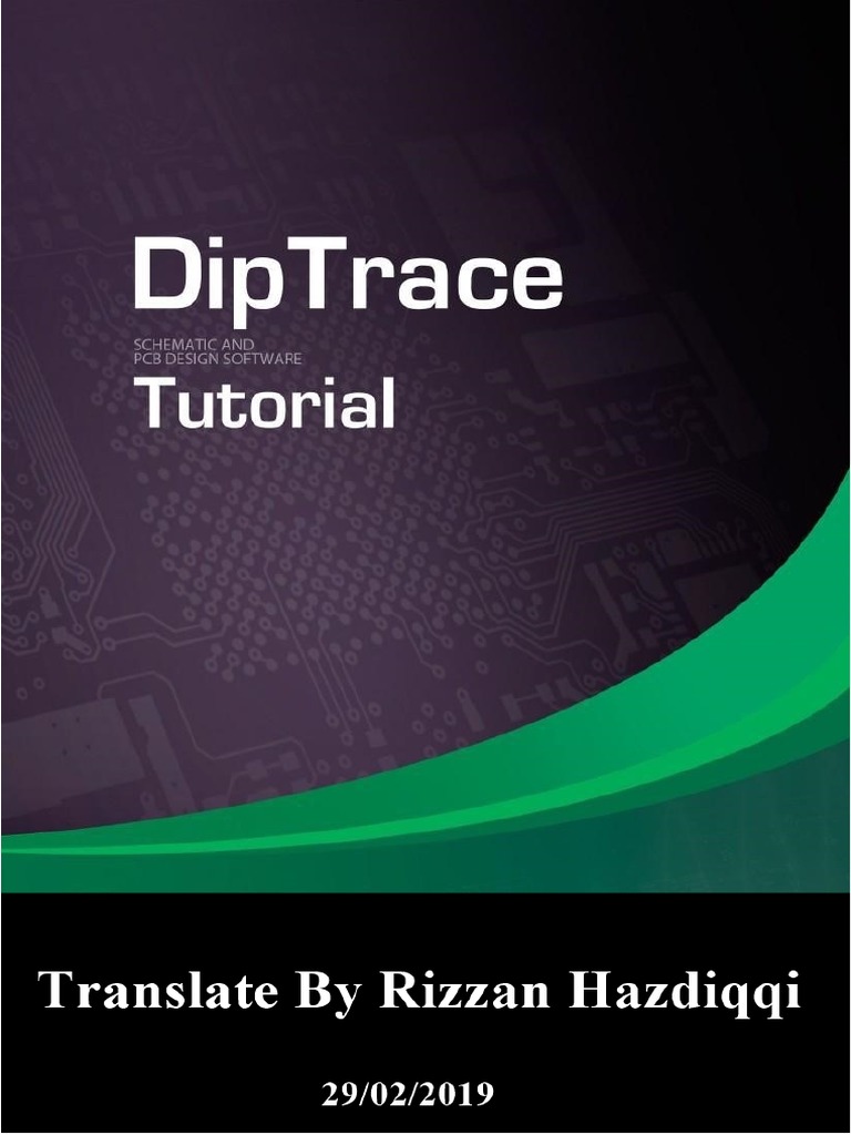 Tutorial Diptrace Bahasa Indonesia PDF | PDF