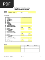 Commissioning Checklist For Sewerage Pumping Stations | PDF | Pipe ...