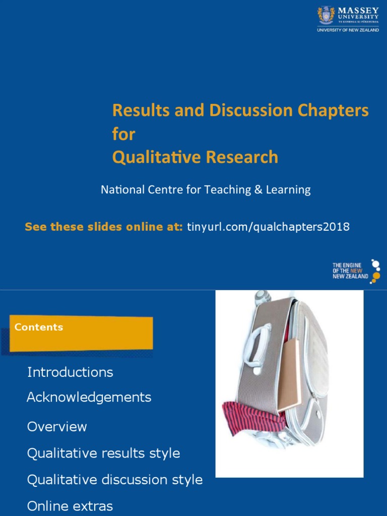 Chapter 4 Results and Discussion | PDF | Qualitative Research | Thesis