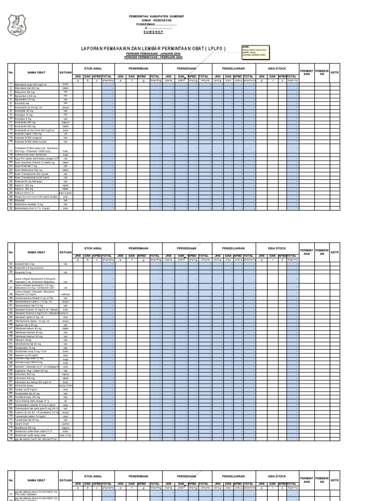 Format LPLPO 2020 | PDF
