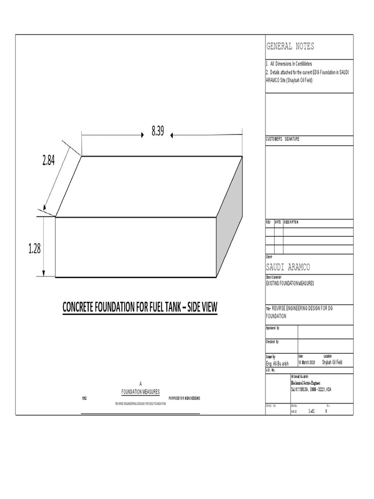 Fuel Foundation Drawing | Business | Energy And Resource