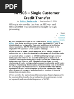 SWIFT-MT103 - Message Reference Guide | PDF | Debit Card | Euro