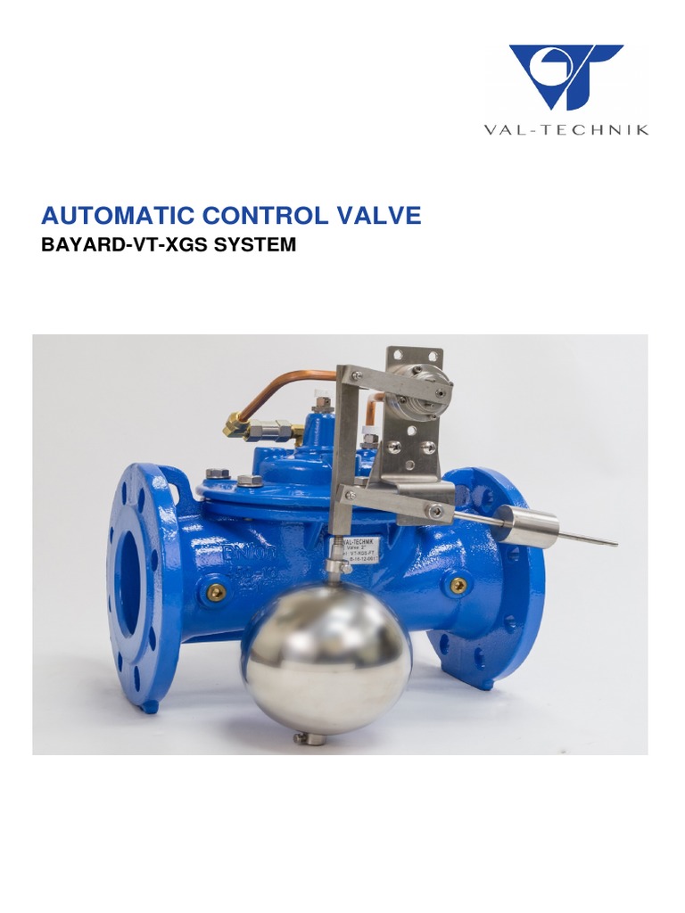 VT-BAYARD-Automatic Control Valves-Float | PDF | Valve | Manufactured Goods