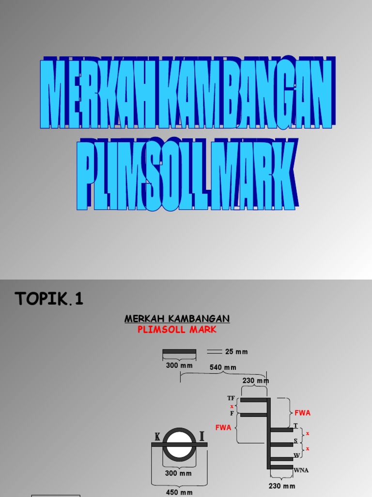 Plimsoll Mark Dan Density | PDF