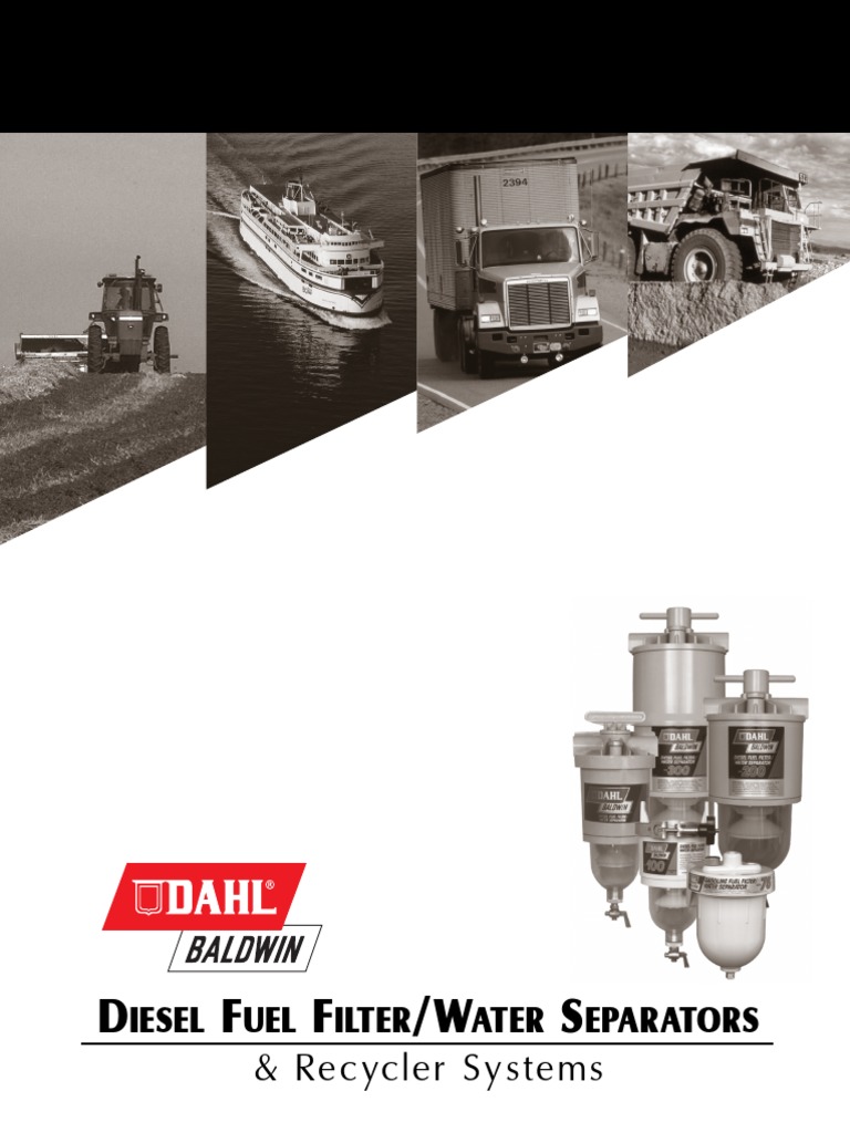 Baldwin-Filters Dahl Diesel Fuel Filter - Water Separators PDF | PDF ...