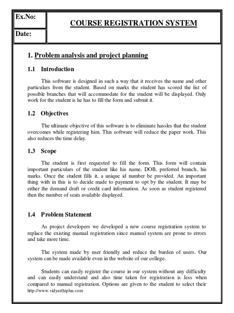 Course Registration System | PDF | Use Case | Login