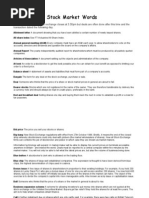 Stock Market Basics | PDF | Stocks | Stock Market