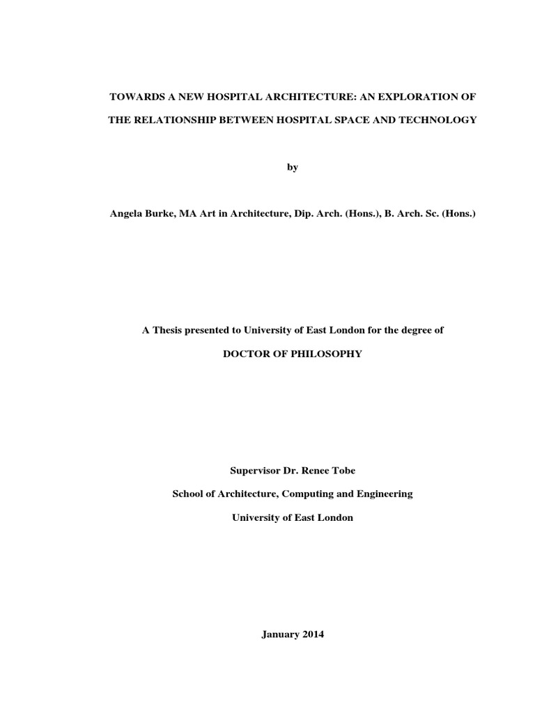 Complete PHD FINAL | PDF | Hospital | Medicine