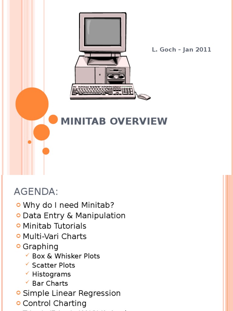 1) Intro To Minitab | PDF | Student's T Test | Microsoft Excel