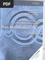 Pure Math 2 & 3 Solutions | PDF